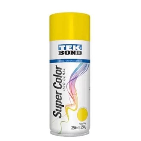 Tinta Spray Super Color Uso Geral 350ml 250g Tekbond Tinta Spray Para