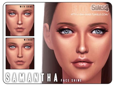 A Face Shine Mask To Replicate A More Natural Appearance Found In TSR