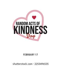 Random Acts Kindness Day Vector Illustration Stock Vector Royalty Free