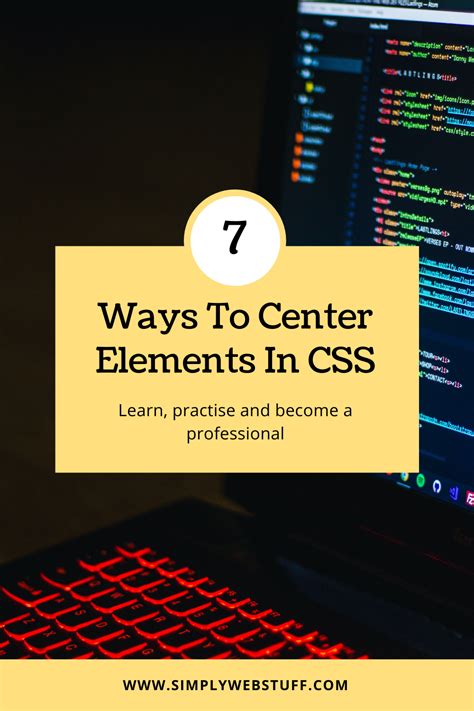 Ways To Center Elements In Css Css Web Development Development