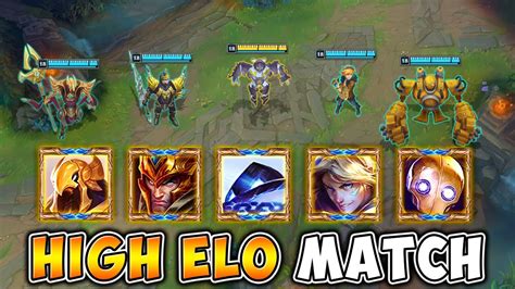 THIS IS WHAT HAPPENS WHEN WE PLAY IN HIGH ELO THE TRY HARD SQUAD