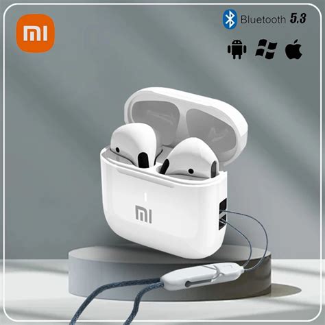 XIAOMI Auriculares Inal Mbricos AP05 Buds5 Cascos Con Sonido Est Reo
