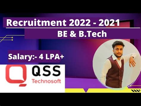 Qss Technosoft Off Campus Drive For Batch Qss Recruitment