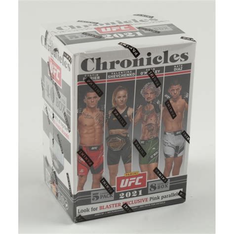 2021 Panini Chronicles UFC Blaster Box With 8 Packs Pristine Auction