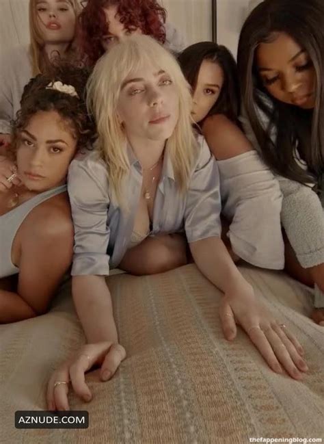 Billie Eilish Sexy Showing Off Her Hot Cleavage In Her Single Lost Cause Aznude
