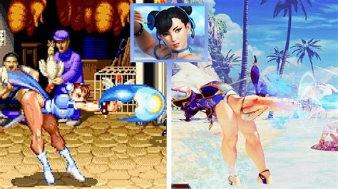Evolution Of Chun Li S Kikoken Youtube