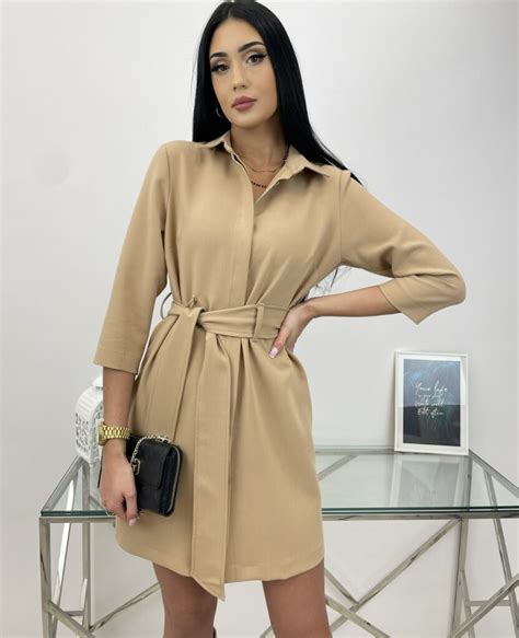 Sukienka CAMEL ARMELLA FAU BUTIK