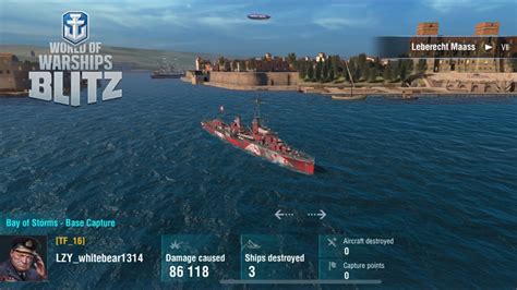 World Of Warships BlitzLeberecht Maass Z1 YouTube