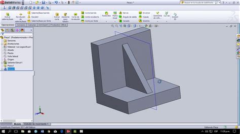 Tutorial Nervio En Solidworks Youtube