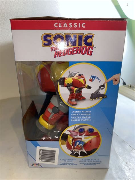 Sonic The Hedgehog Giant Eggman Robot Battle Set EBay