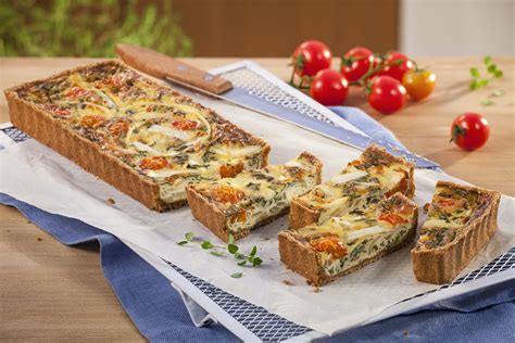 Quiche Integral De Espinafre E Tomate Receitas Nestl