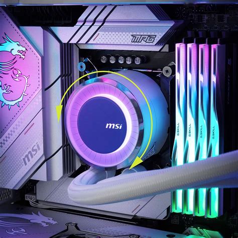 MSI MAG CoreLiquid E240 ARGB 240mm Intel AMD Uyumlu Beyaz İşlemci Sıvı