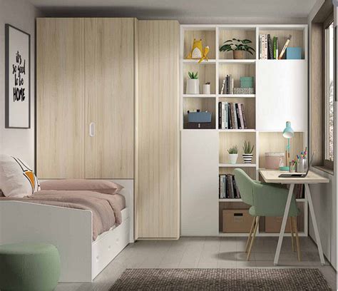 Dormitorio Juvenil Completo Juno Benicolchón