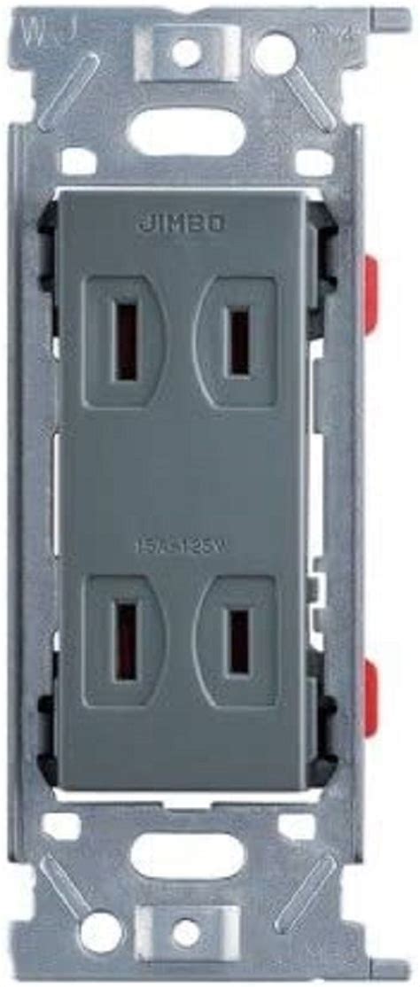 楽天市場NKシリーズ配線器具 NKシリーズ適合器具 埋込ダブルコンセント JEC BN 55 SG 電材センタ一成