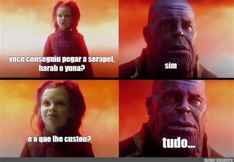 Сomics meme voce conseguiu pegar a serapel harab e yuna sim tudo