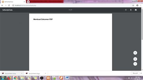membuat laporan pdf dengan php dengan menggunakan library fpdf digital online