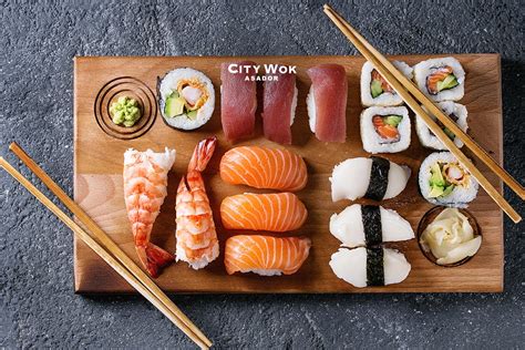 Buffet libre de sushi Asador City Wok Cádiz