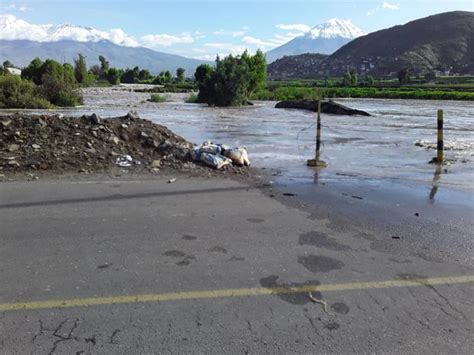 Alerta en Arequipa por aumento del caudal del río Chili nnpp PERU