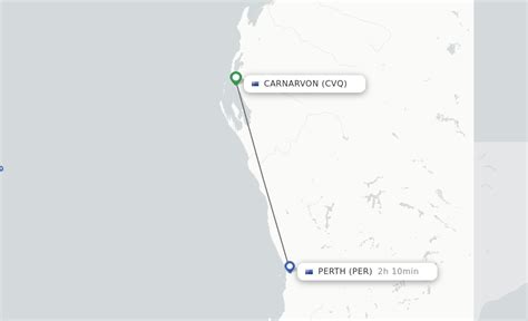 Direct Non Stop Flights From Carnarvon To Perth Schedules