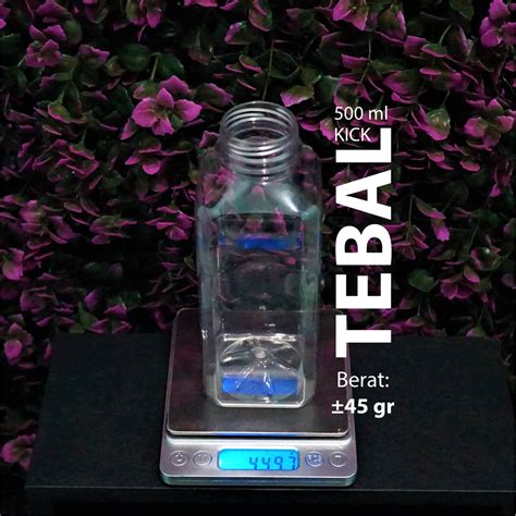 Jual Botol Plastik Kick Juice 500 Ml Tebal Kale Kotak Tebal Khusus