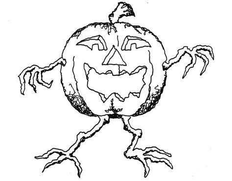 Dibujos De Calabaza De Halloween Para Colorear Para Colorear Pintar
