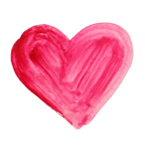 Watercolor Hand Drawn Heart Stock Vector Image By Comotom0 70909637