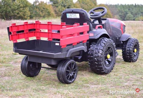 WIELKI TRAKTOR NA AKUMULATOR Z PRZYCZEPĄ BDM0925 Toruń Sprzedajemy pl