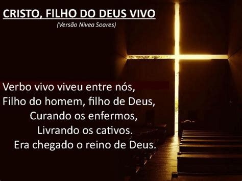 Cristo Filho Do Deus Vivo Slide Gospel