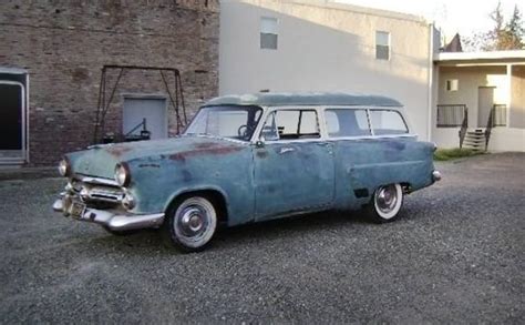 Original 1952 Ford Mainline Ranch Wagon Barn Finds