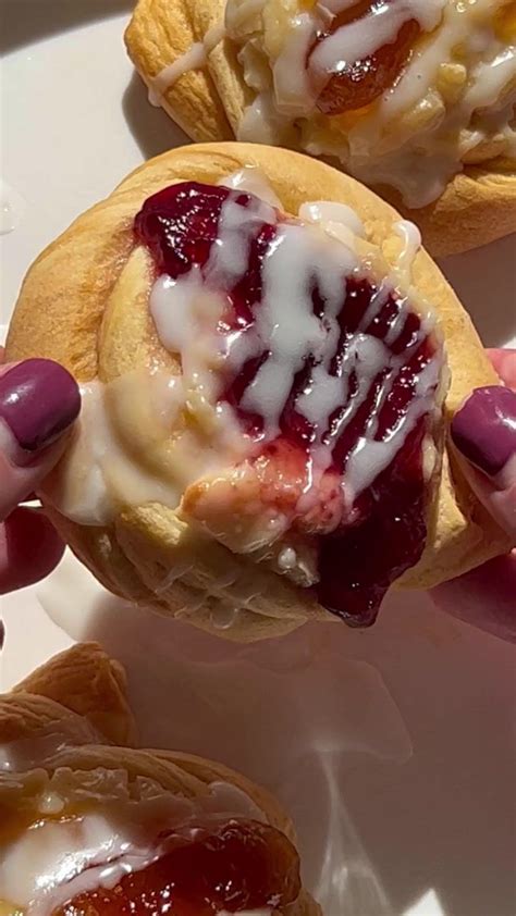 Cream Cheese Crescent Danish Chef Savvy Recipe Delicious Cream
