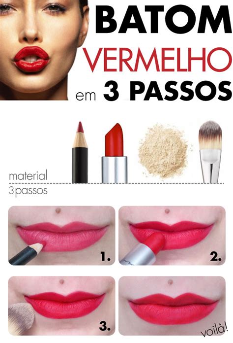 Bora Maquiar PARA TUDO Como Usar Batom Vermelho