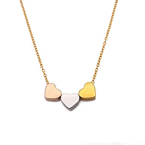 I Tested And Ranked The Best Triple Heart Necklace Gold In 2024 And