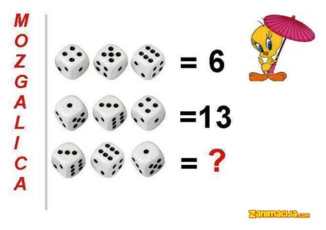 Matematički zadatak 9 zanimacija