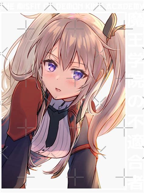 Sasha Necron The Misfit Of Demon King Academy Anime Girl Waifu Fanart
