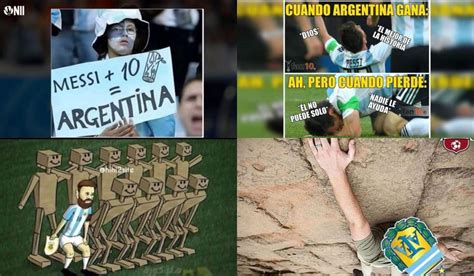 Argentina Vs Brasil Mejores Memes Del Triunfo Albiceleste Con La