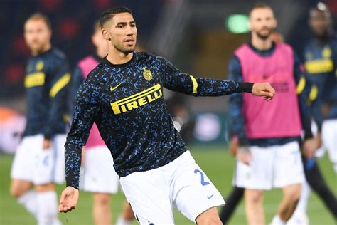 Mercato Hakimi au PSG le transfert peut être réglé dici dimanche
