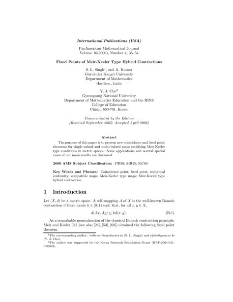 pdf fixed points of meir keeler type hybrid contractions