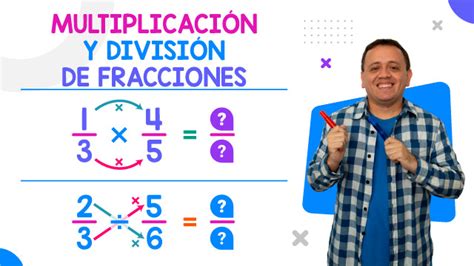 Multiplicación y división de fracciones Matemóvil