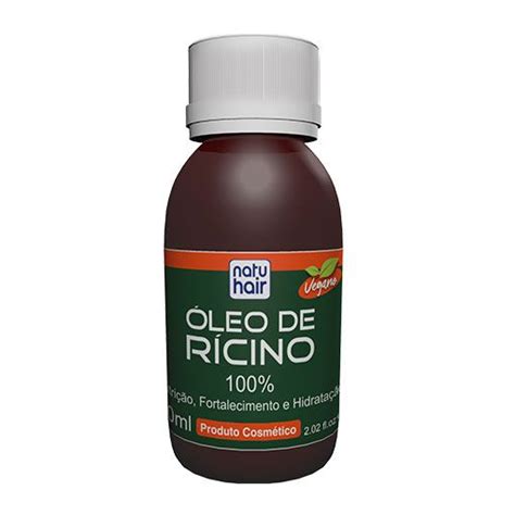 Óleo de Rícino NatuHair 60ml NatuHair Cosméticos Naturalmente Você