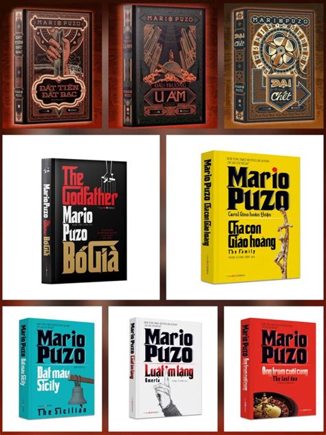 Nói một chút về các tác phẩm mới ra mắt của Mario Puzo Thị Trấn Buồn Tênh