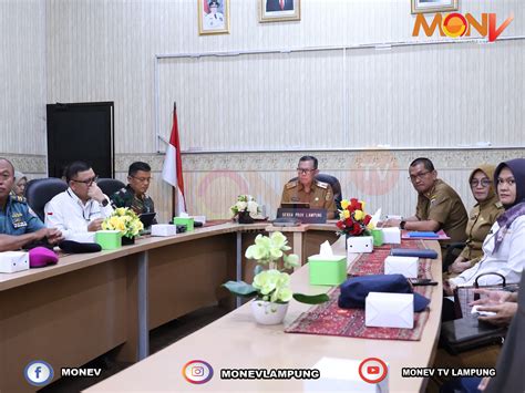 Sekdaprov Lampung Ikut Rakor Pengendalian Inflasi Daerah Secara Virtual