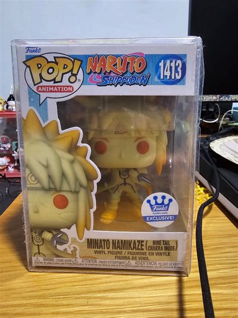 Minato Nine Tail Chakra Mode Funko POP Hobbies Toys Toys Games On