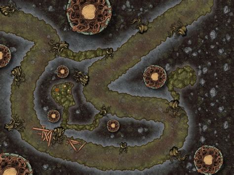 Tunnel Through The Roots Ambush Inkarnate Create Fantasy Maps Online