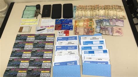 Polícia prende grupo suspeito de aplicar golpe do bilhete premiado em