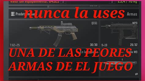 Arena Breakout QC61 Jugando Con Una De Las Peores Armas De Todo El