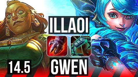 ILLAOI Vs GWEN TOP 6 Solo Kills BR Master 14 5 YouTube