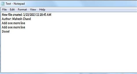 create a file using vb