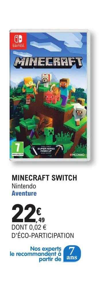 évaporation envahir Vitesse supersonique minecraft switch promo Perth