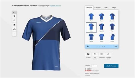 Diseño de camisetas de futbol Crea tu diseño Gratis