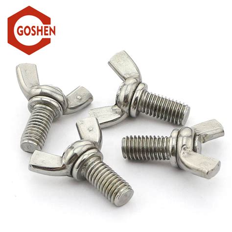 Jis B Stainless Steel Wing Bolt Butterfly Bolt M Wing Bolt